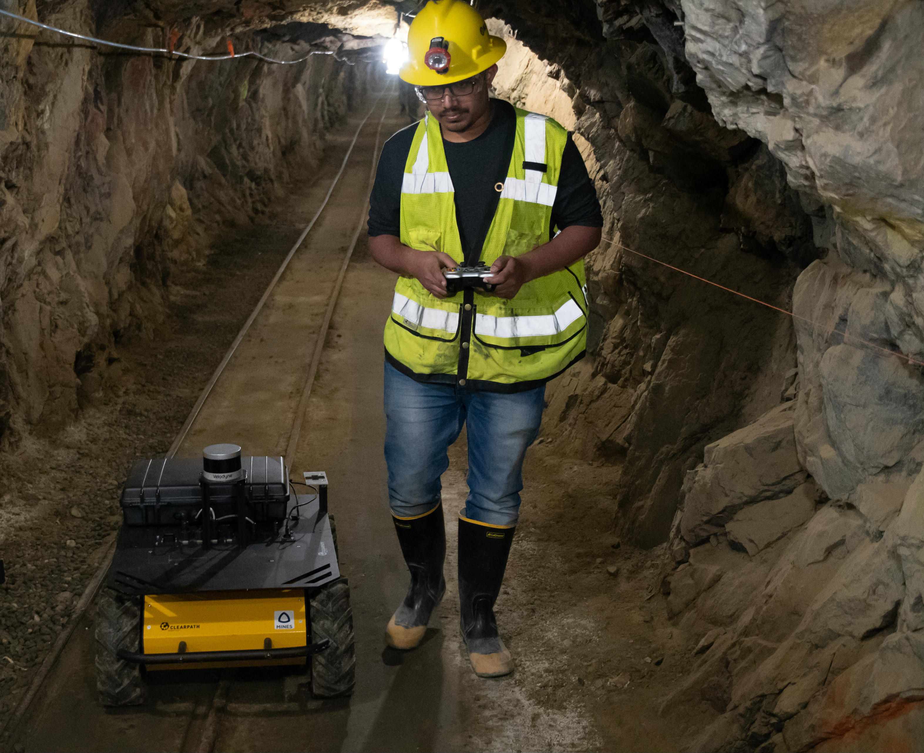 Edgar Mine to serve as lab for underground robotics research | Colorado School of Mines | Newsroom
